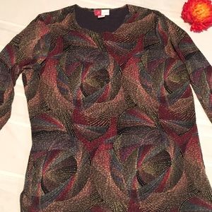 JM Collection | Tops | Jm Woman Collection Blouse Plus Size Tunic 2x ...